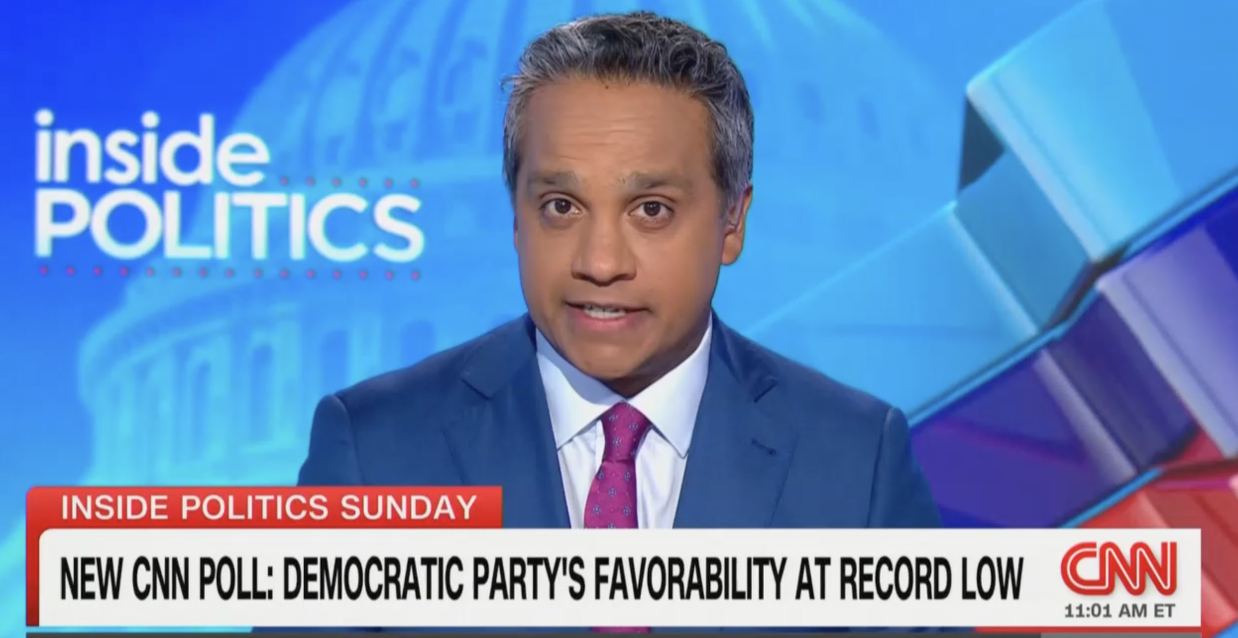 ‘Lowest Ever Recorded’: CNN Drops ‘Staggering’ Poll Showing ‘Brutal ...
