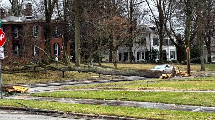 Sunday’s severe weather brings damage, road closures and thousands of ...