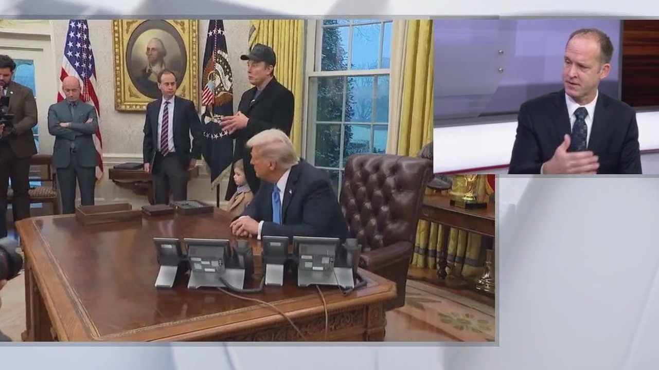 Political expert weighs in on Democratic Party, federal workers, tariffs