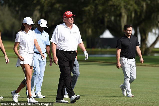 Trump makes shock admission after winning yet another golf championship ...