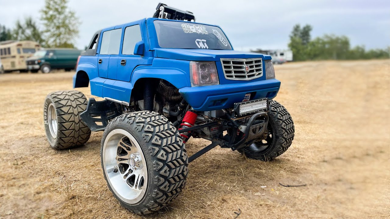 75+ MPH Power Wheels Build! Polaris 500 Cadillac Escalade