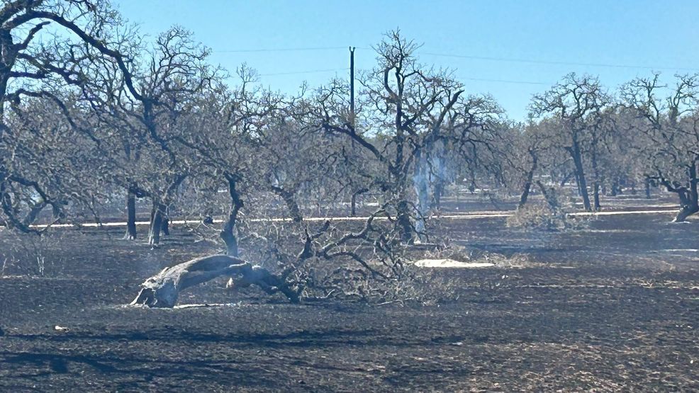 Crabapple fire in Fredericksburg burns at 9,500 acres with 40% containment