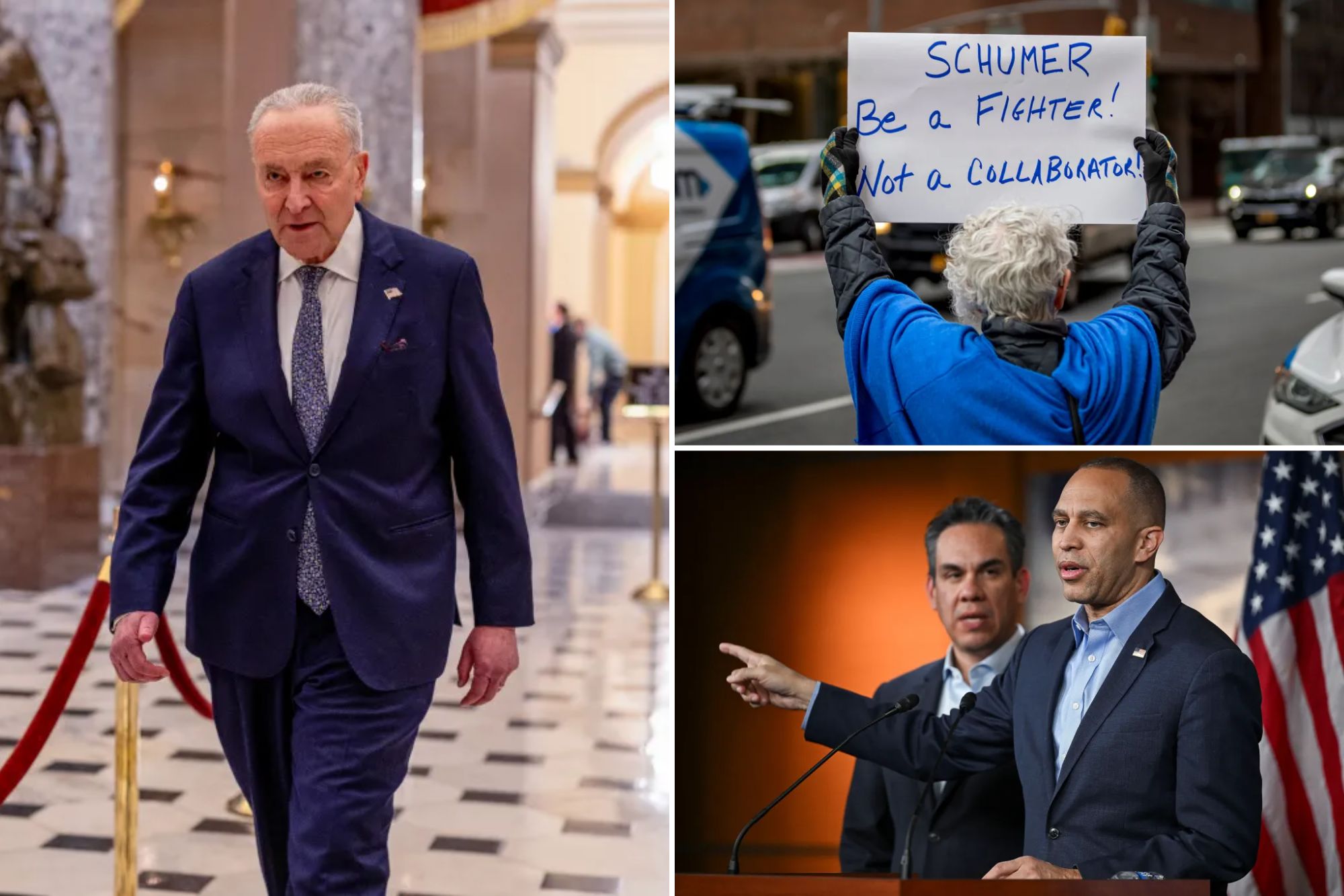 Democrats’ approval ratings sink to historic lows as party tears itself ...