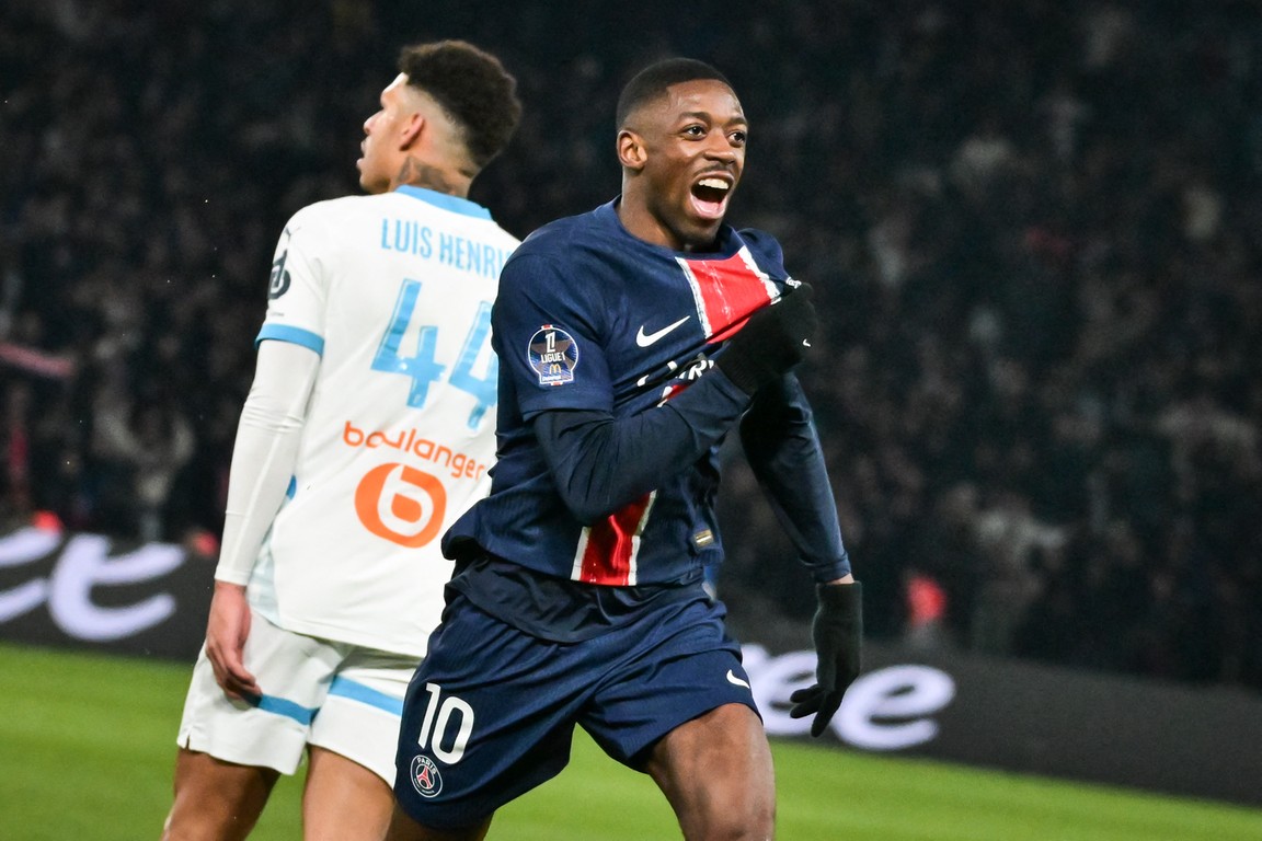 PSG vergroot na winst in clash gat met Olympique Marseille tot ...
