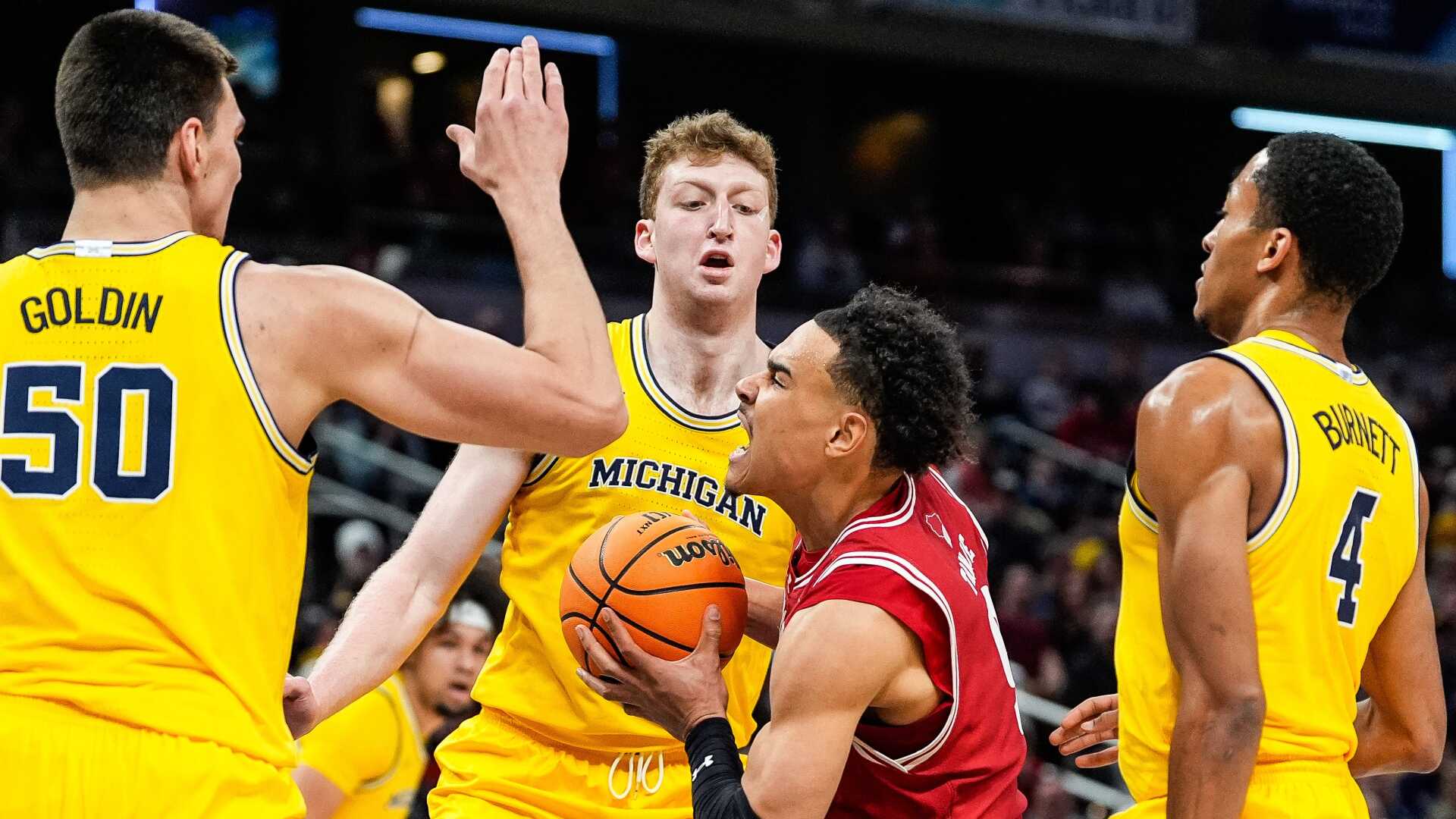 Donaldson helps No. 22 Michigan rally late again to beat No. 18 ...