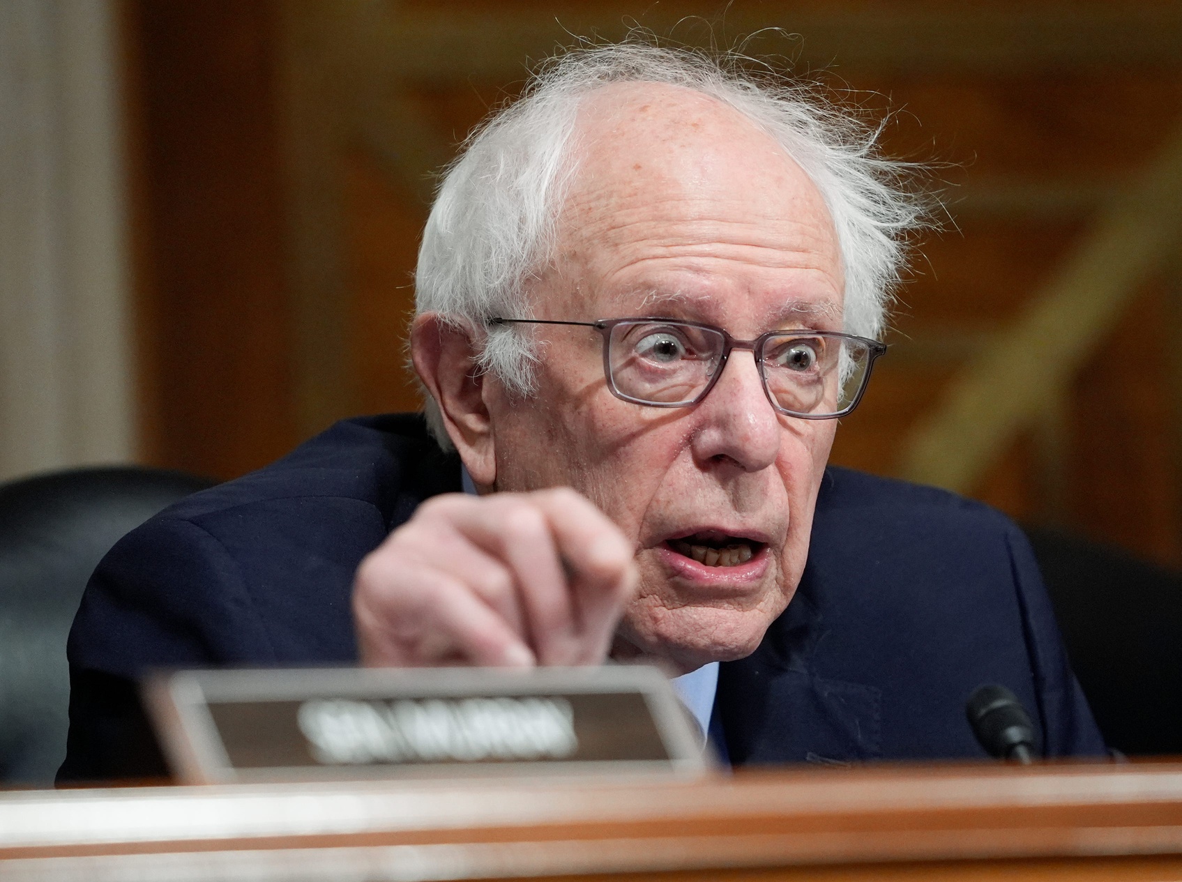 ‘Pure Evil’: Bernie Sanders Rally Sparks Fury