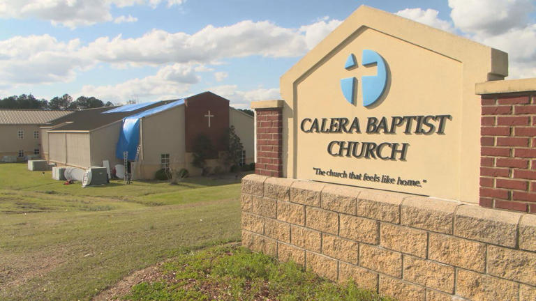 200 volunteers help Calera Baptist Church after tornado damage