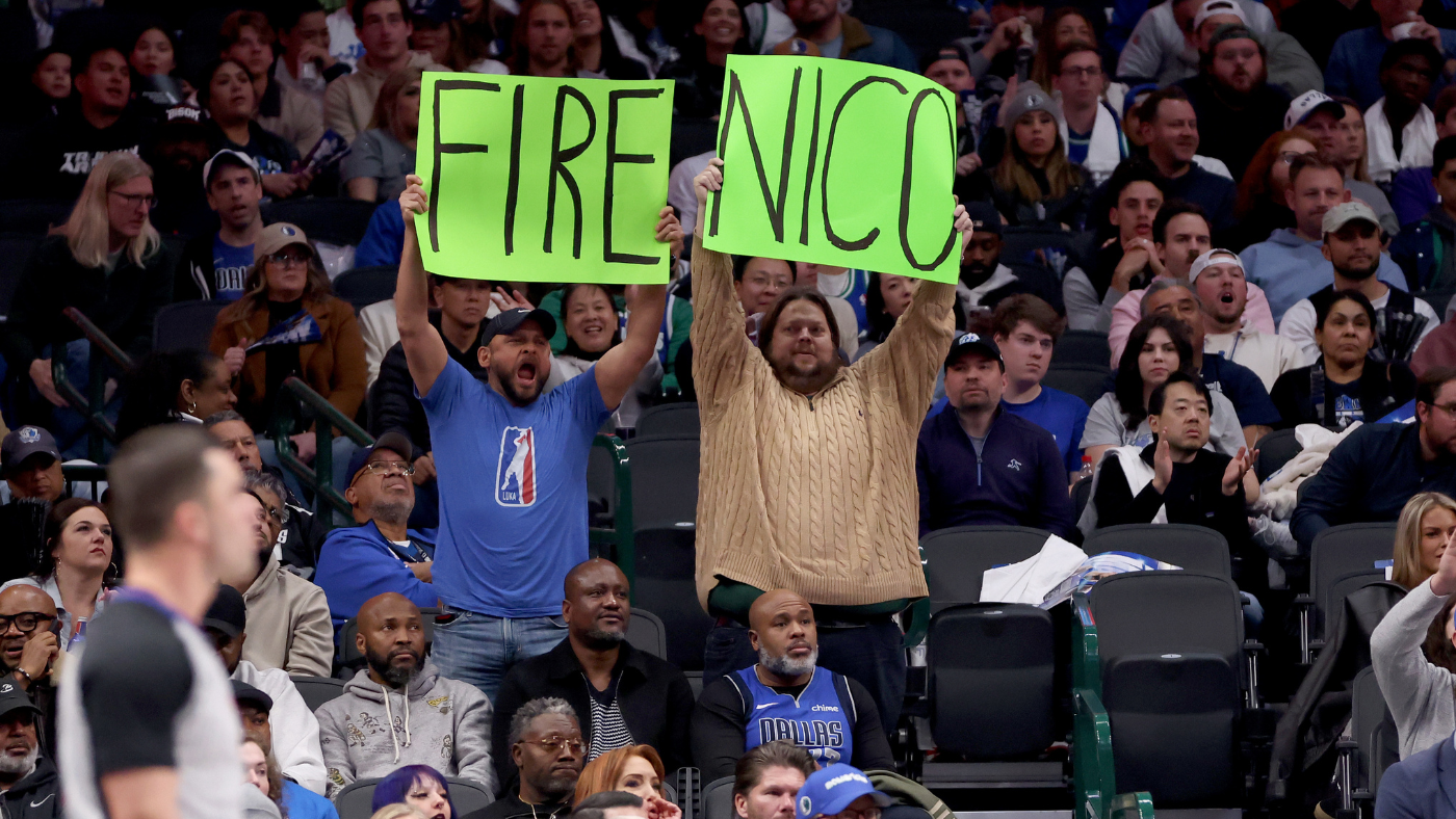 Mavs' P.J. Washington confronts fan shouting 'fire Nico' during free ...