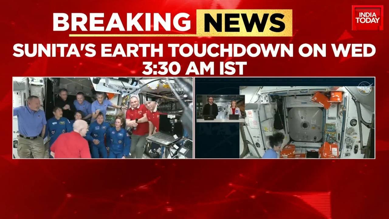 After 9 months in space, Sunita Williams to return to Earth on March 18