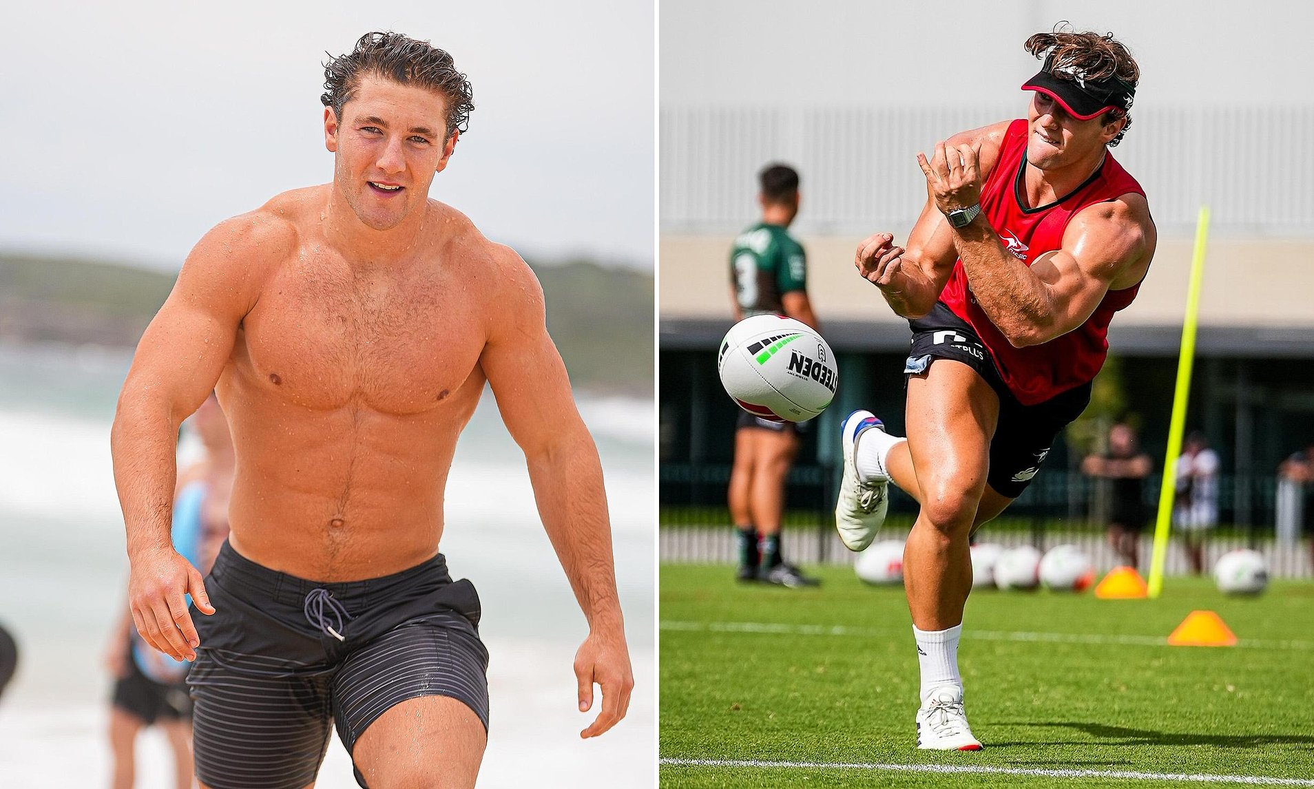 Jamie Humphreys: Meet footy's newest heartthrob - as legend Andrew Johns reveals he has a man ...