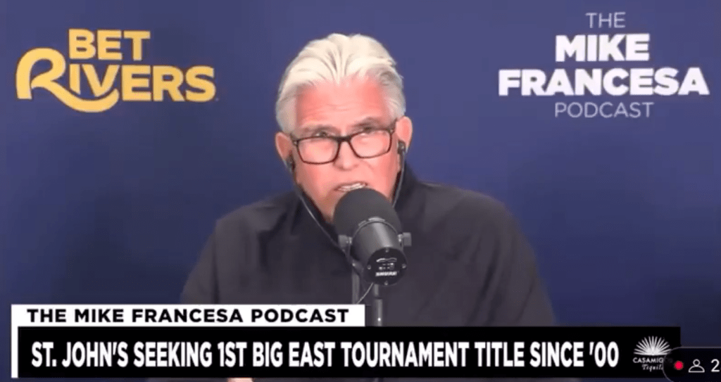 Mike Francesa scolds his staff — before realizing he was on air: ‘Going ...