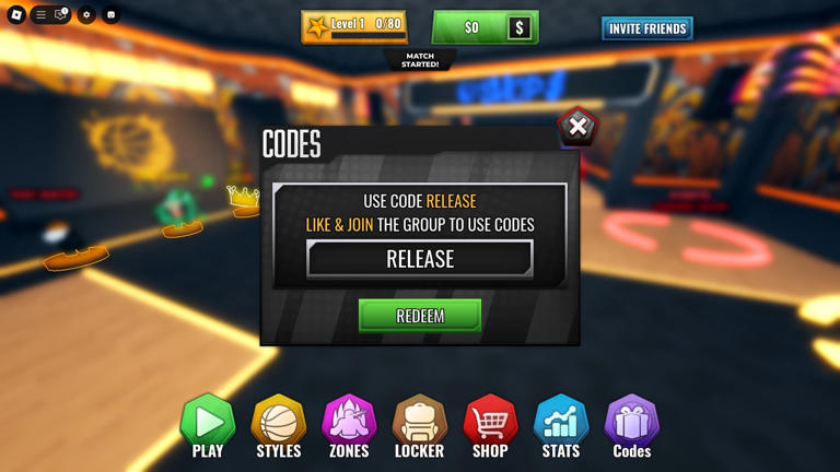 [PERFECTION STYLE] Basketball: Zero Codes (May 2025)