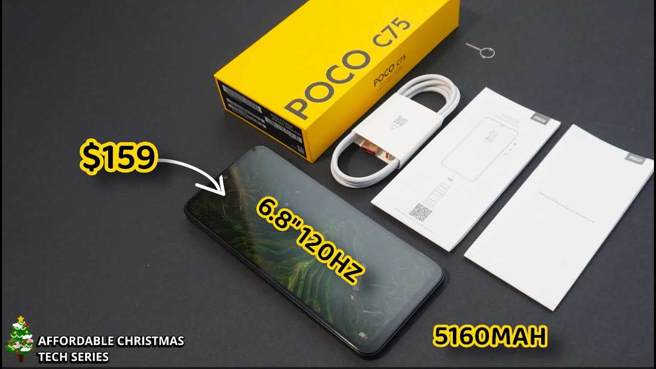 Poco C75 Review – 6.8" 120Hz Display, 5160mAh Battery, 50MP Camera ...