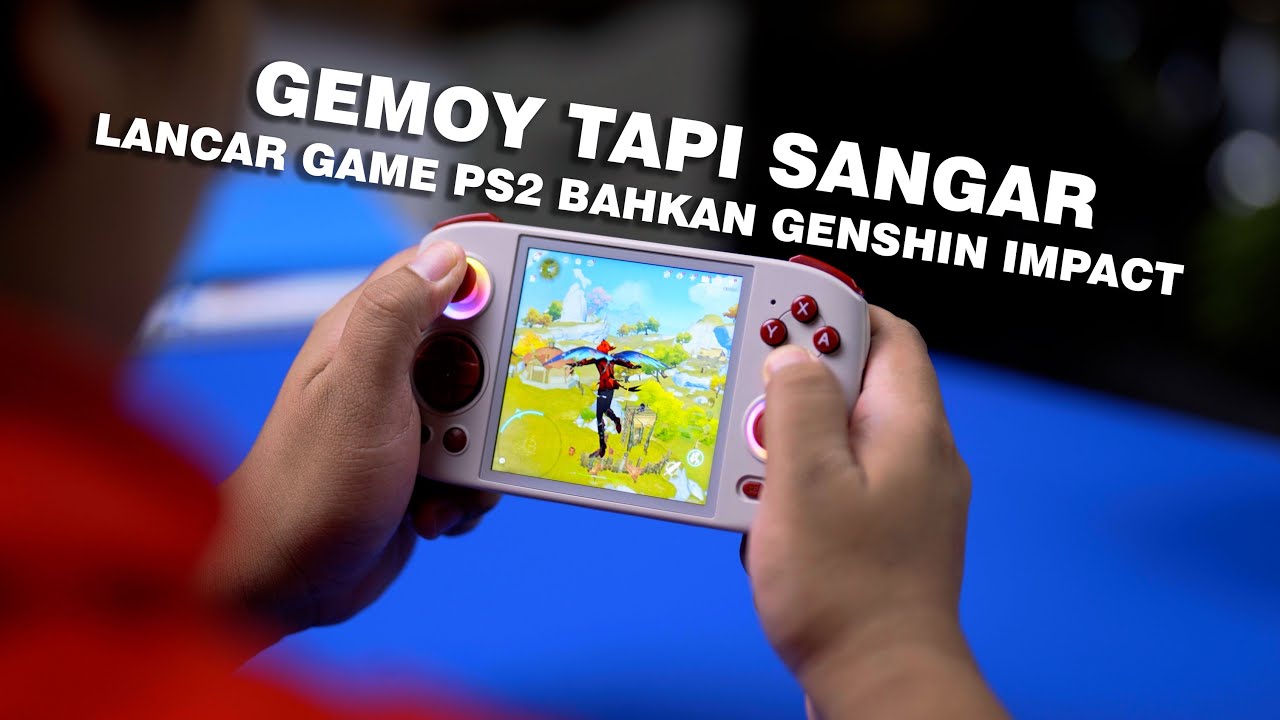 HandHeld Gaming Emulator GEMOY Tapi SPEK GANAS! Libas Game PS2 Bahkan GAME ANDROID! Anbernic RG CUBE