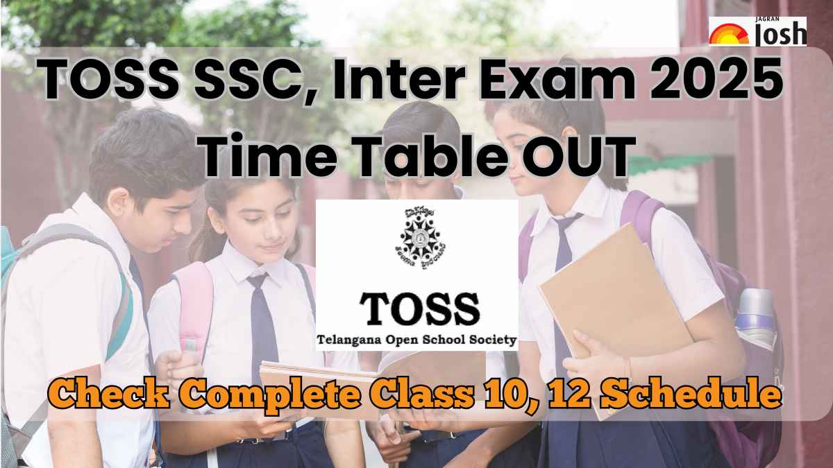 TOSS SSC, Inter Exam 2025 Time Table OUT; Check Complete Class 10th ...