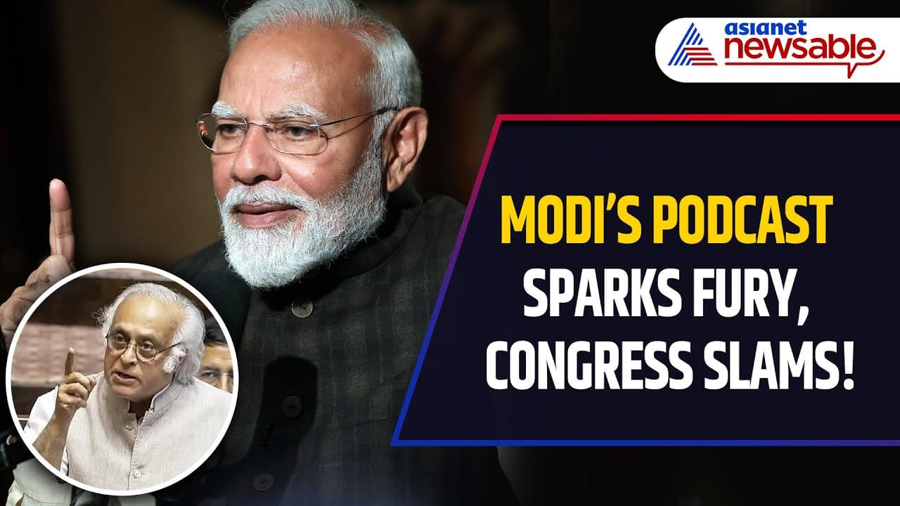 PM Modi's Podcast Sparks Controversy: Congress Calls It ‘Hypocrisy’