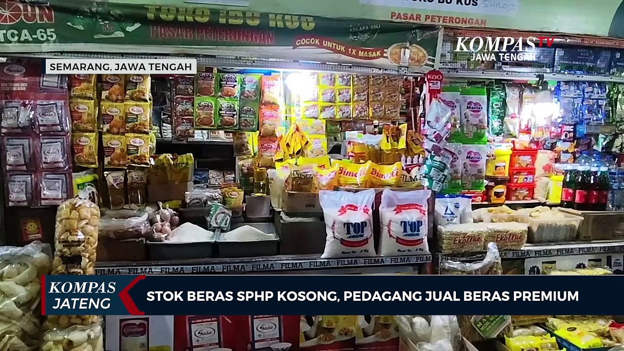 Stok Beras SPHP Kosong, Pedagang Jual Beras Premium