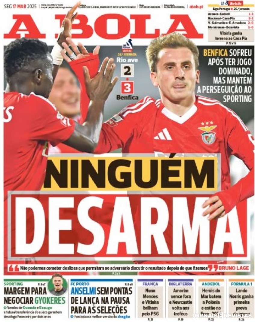 Veja as capas de hoje& 17 de março de 2025& das principais revistas ...