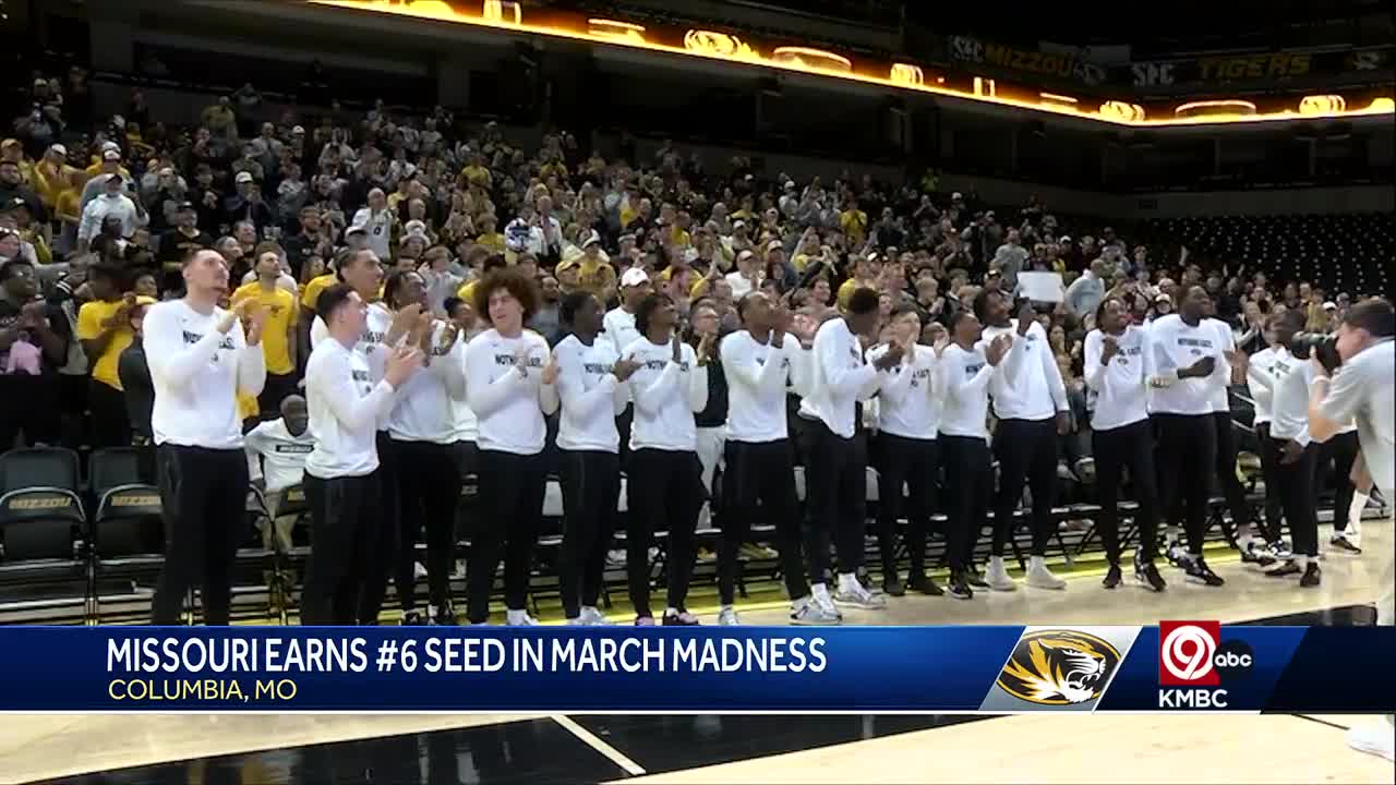 March Madness: Missouri Tigers earn #6 seed in the West Region of the ...