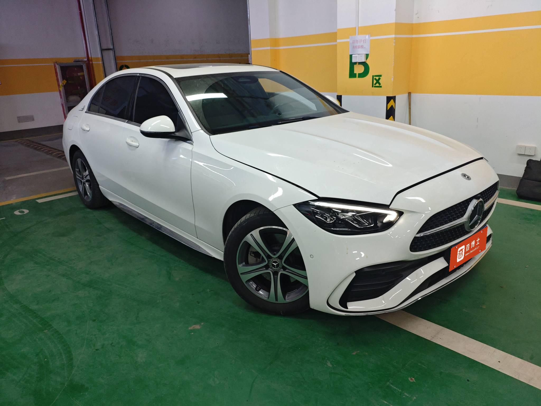 奔驰 奔驰C级 2023款 C 200 L 运动版实拍图