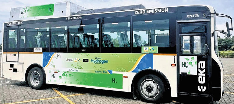 BPCL, CIAL at the wheel of Kerala’s first hydrogen-fuelled bus