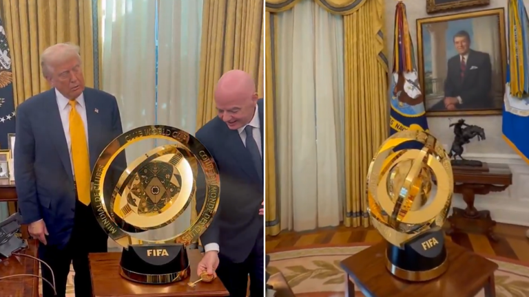 Trump’s golden touch: How Oval Office became a gilded palace