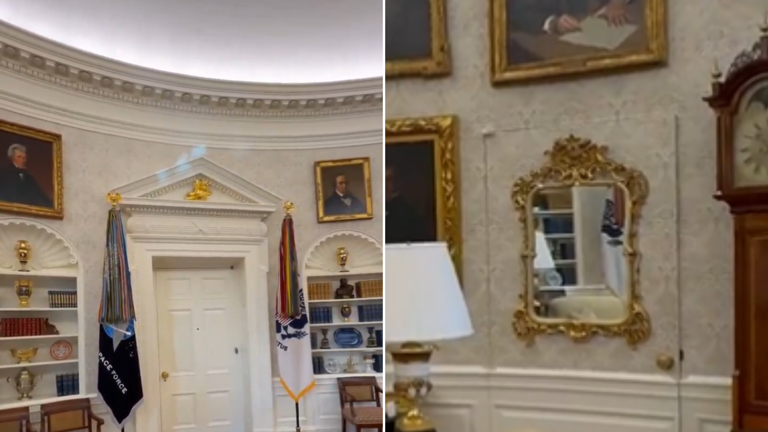 Trump’s golden touch: How Oval Office became a gilded palace