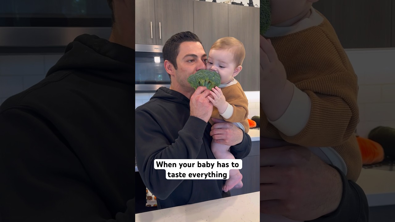 Baby Just Has to Taste Everything in Sight