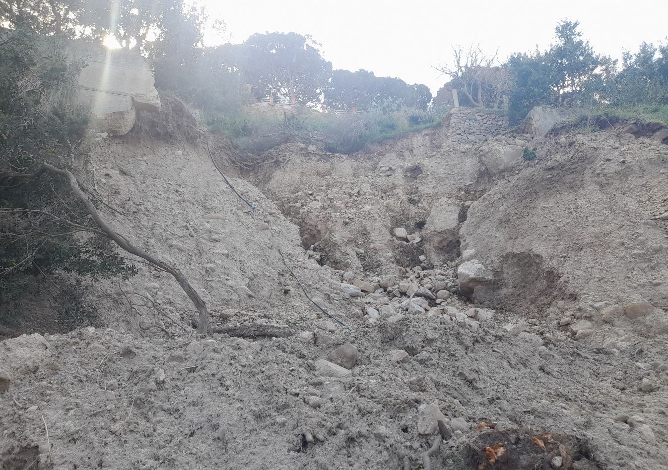 La collina di S. Saba a Messina, si indaga: la Polizia ambientale ha ...