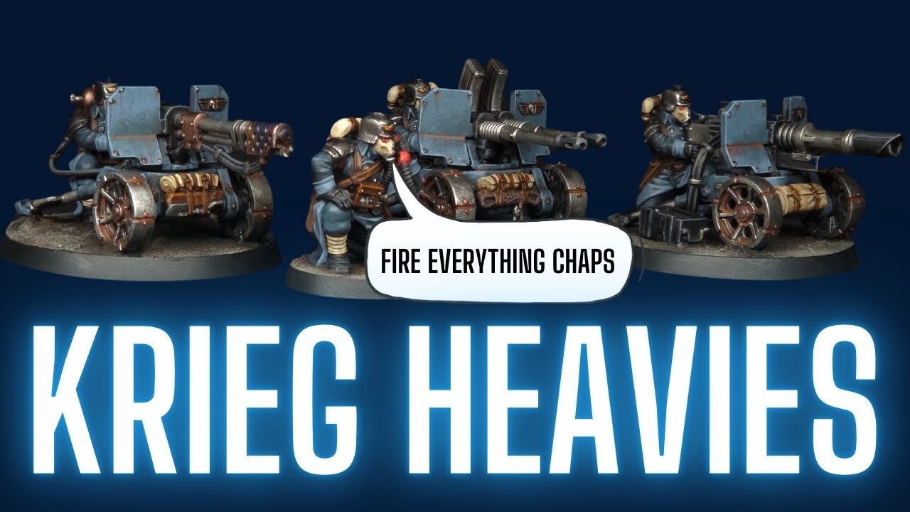 This Simple Trick Will Make Your Krieg Heavy Weapons Look Amazing