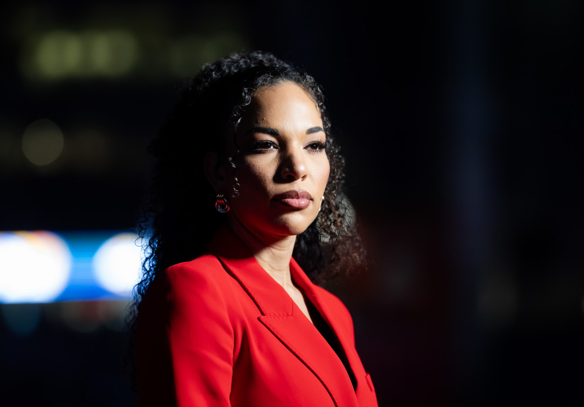 Taylor Rooks Stuns in Body-Hugging Outfit at Unrivaled