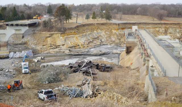 Drone footage reveals unexpected changes in major river after dam ...