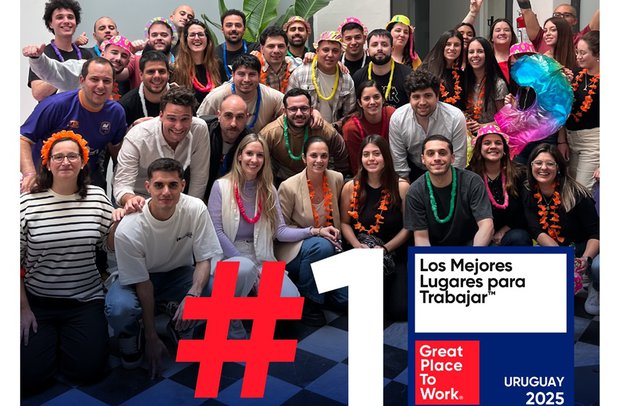 Andamos Volando: primer puesto del ranking “Los Mejores Lugares para Trabajar en Uruguay”