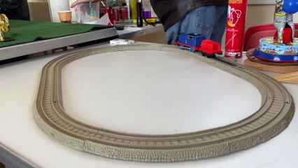 A steam-powered Thomas in motion (Will Goddard, Crediton Courier)