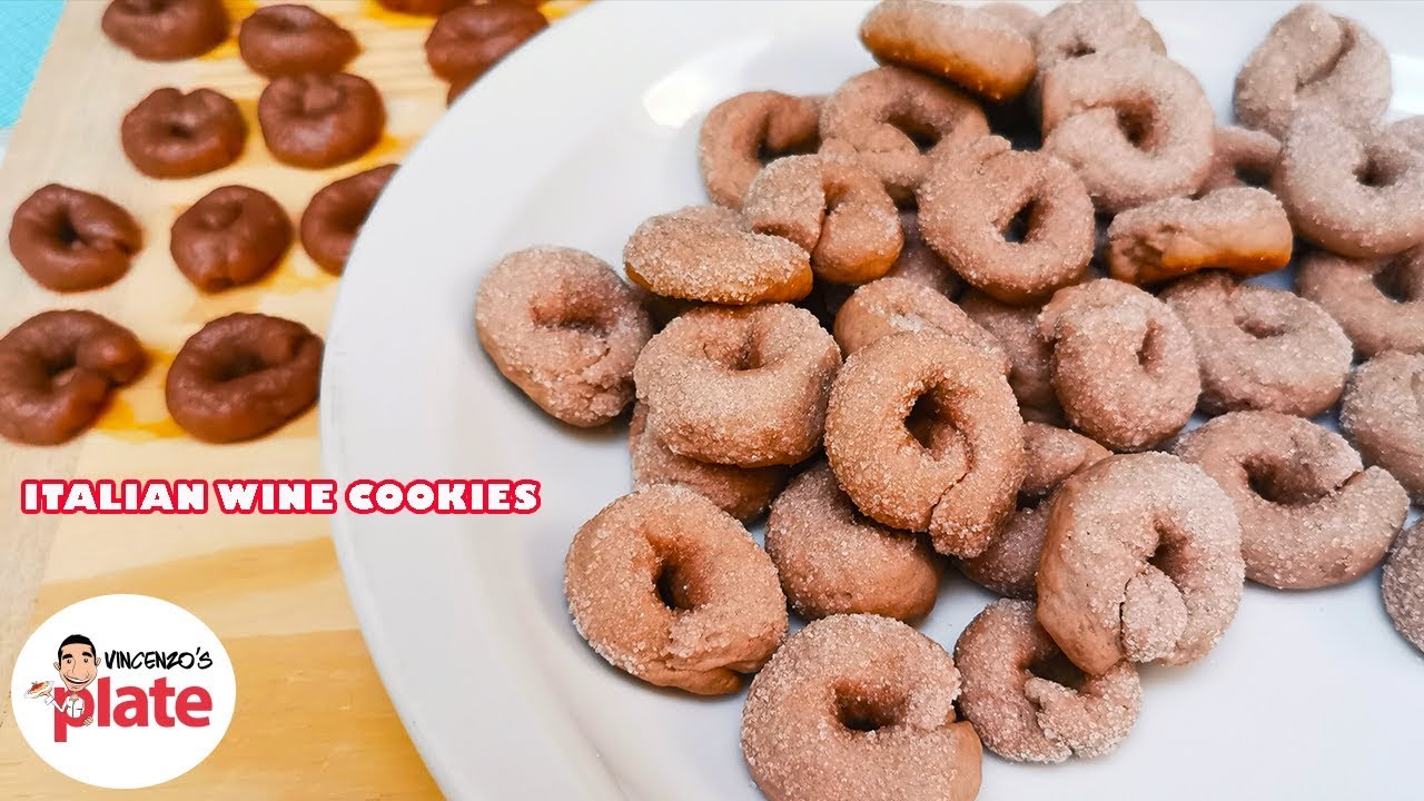 How to Make WINE COOKIES - Italian Taralli al Vino