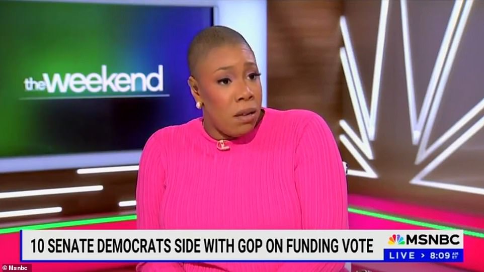 MSNBC host stuns panel as she reveals she is leaving the Democrats
