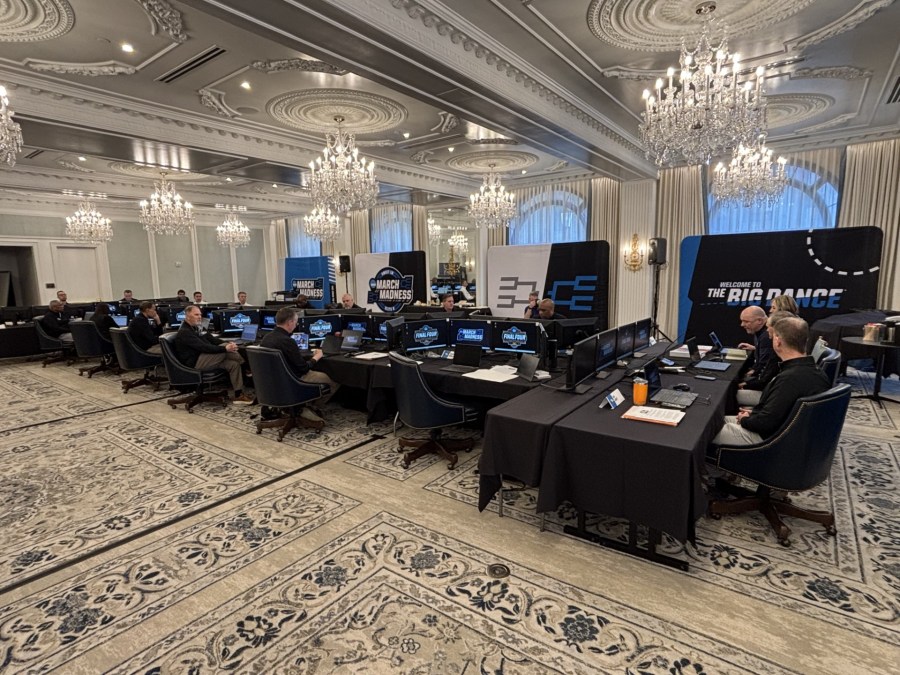 Behind the scenes as NCAA Selection Committee creates March Madness bracket