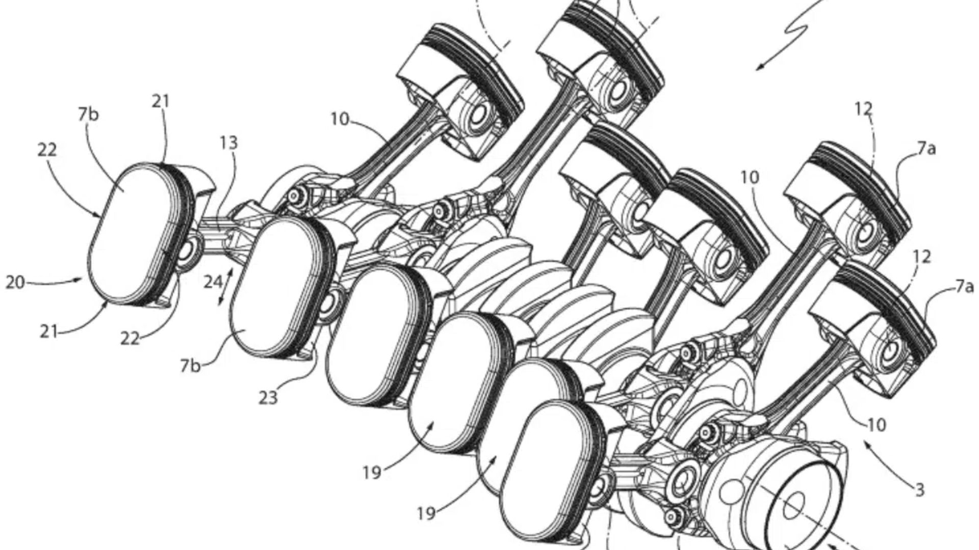 Ferrari Patents Radical Engine Design to Preserve Combustion Power