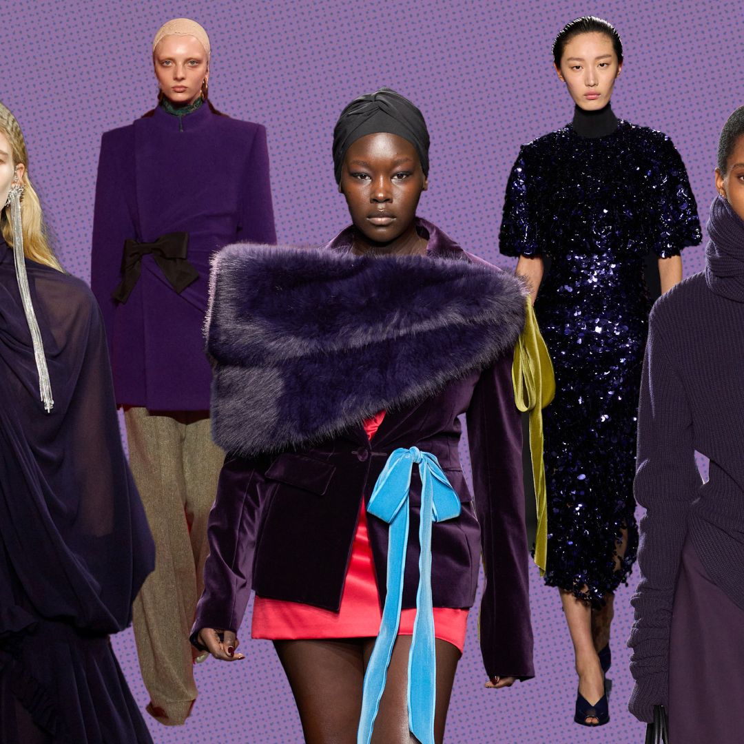 Fall 2025's Royal Purple Color Trend Is the Easiest Way to Dress Like ...