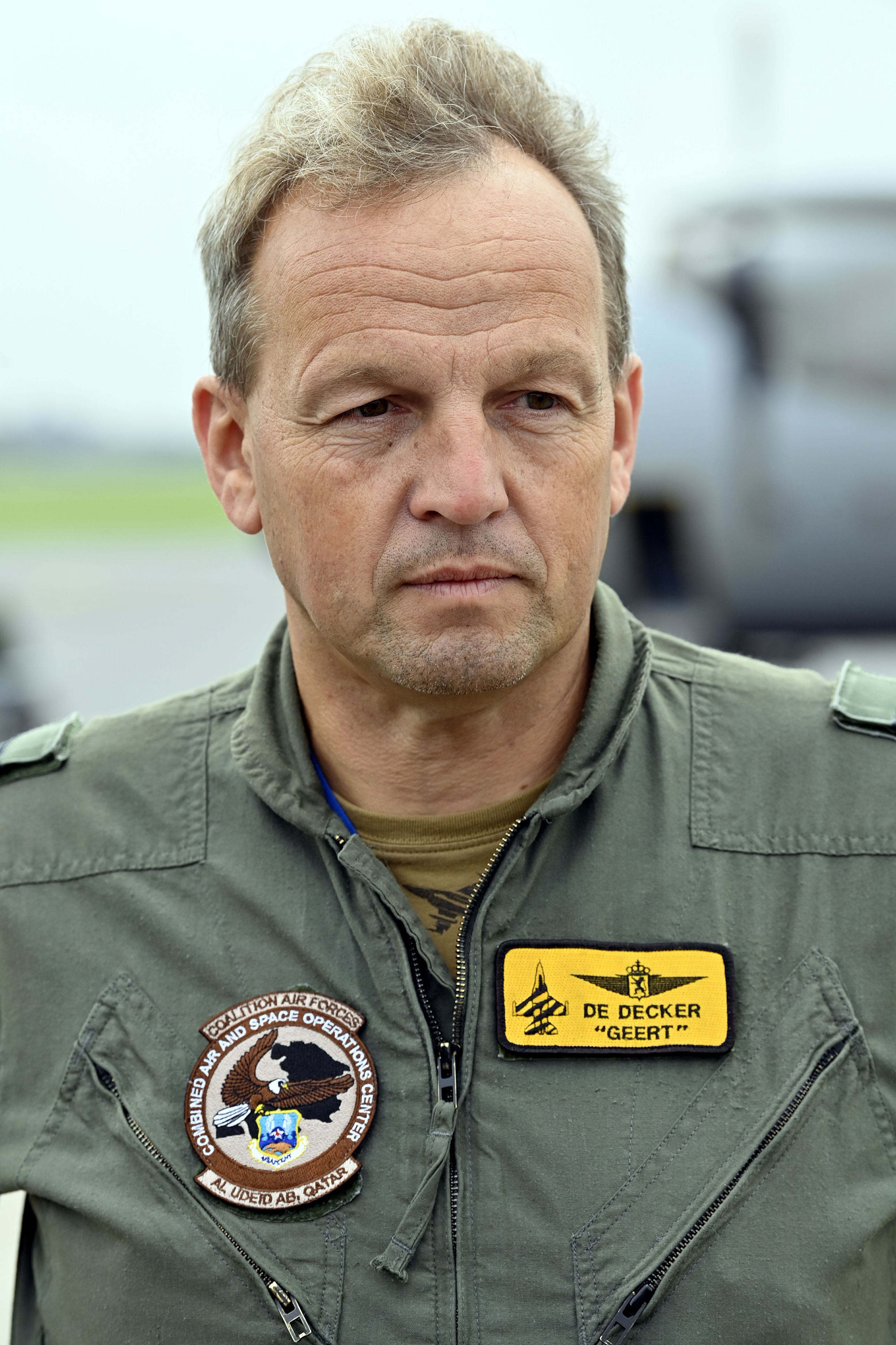 Le Général-major aviateur Geert De Decker prend le commandement de la ...