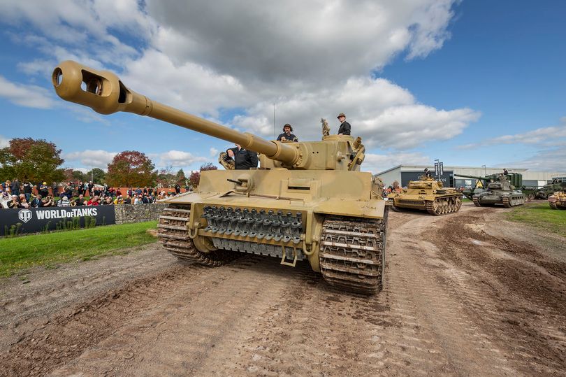 Once in a lifetime chance to ride the world famous Tiger 131 tank