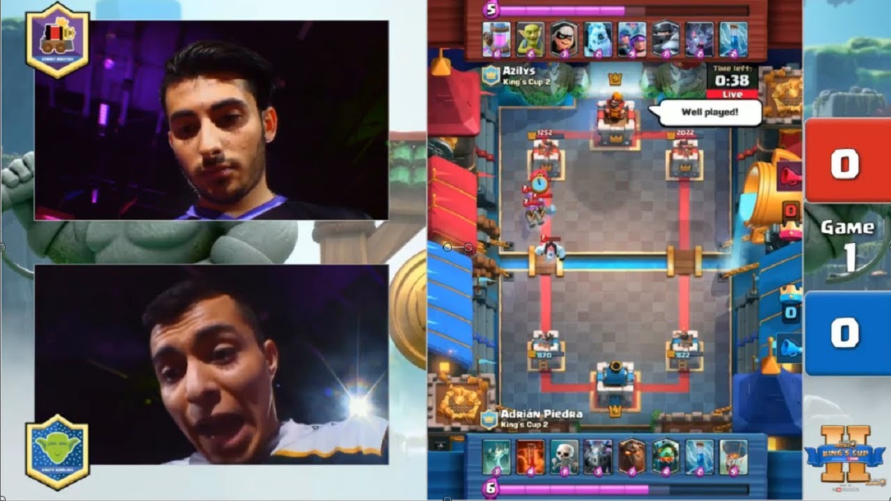 Adrian Piedra vs Azilys – Clash Royale King’s Cup Day 2 Insane $200,000 Showdown!