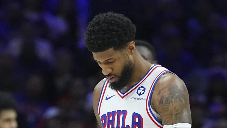 76ers Forward Paul George Out for Remainder of Season