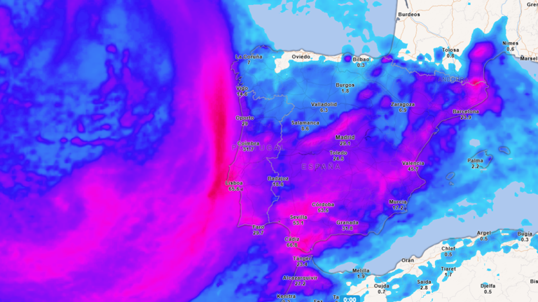La borrasca Laurence amenaza con lluvias persistentes, tormentas y ...