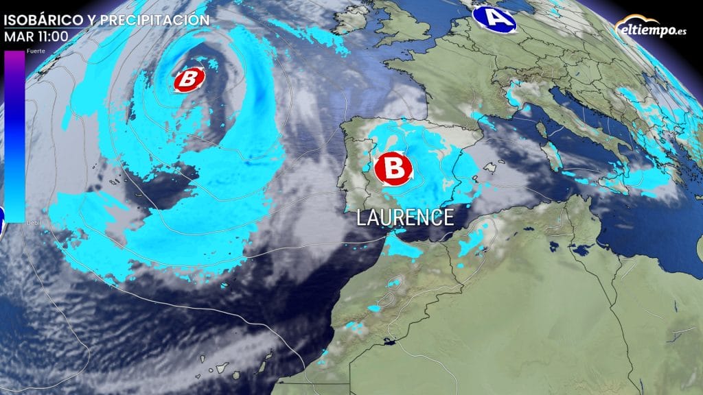 Sin descanso: nuevas borrascas tras Laurence prolongarán la lluvia esta ...