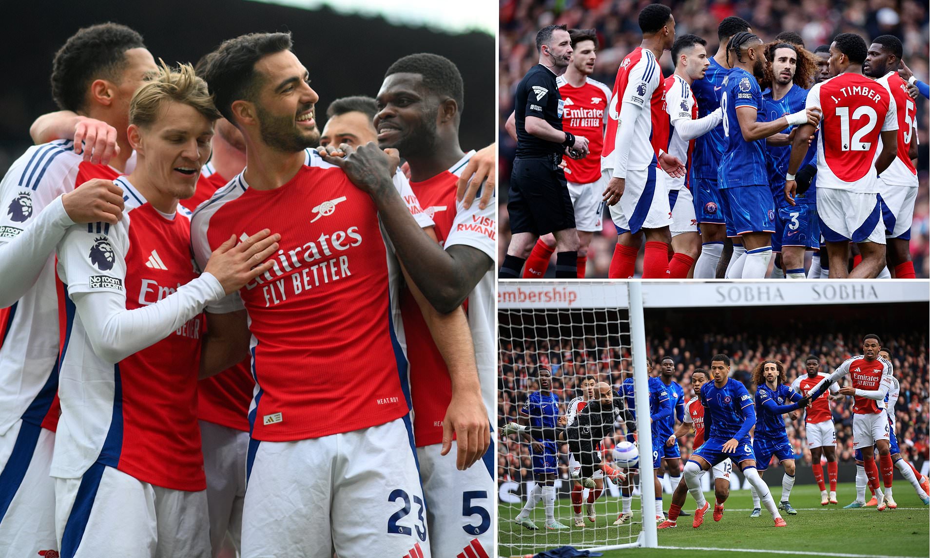 Arsenal 1-0 Chelsea: Mikel Merino's sixth goal of the season helps ...