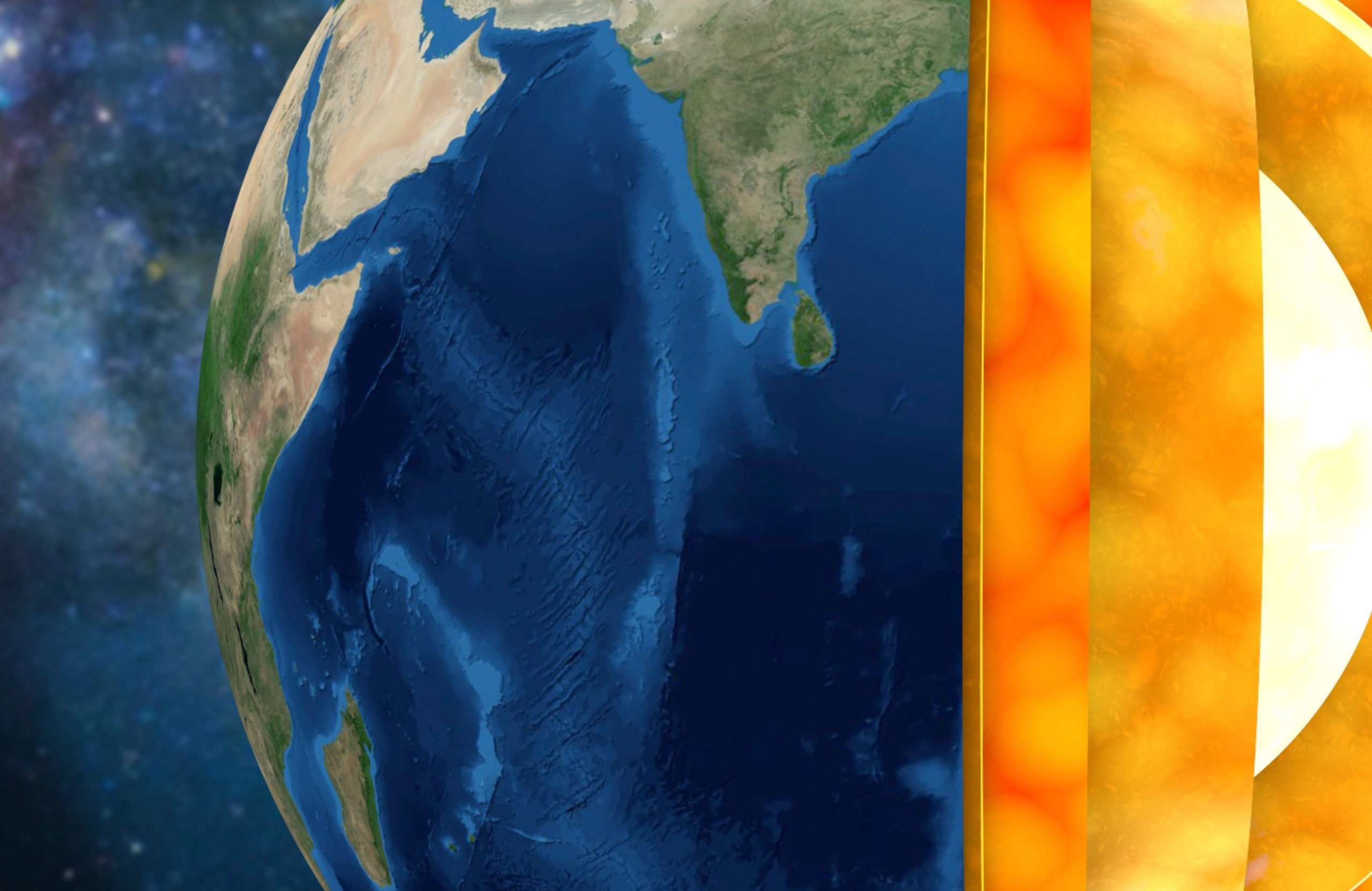 The changing shape of the Earth's inner core