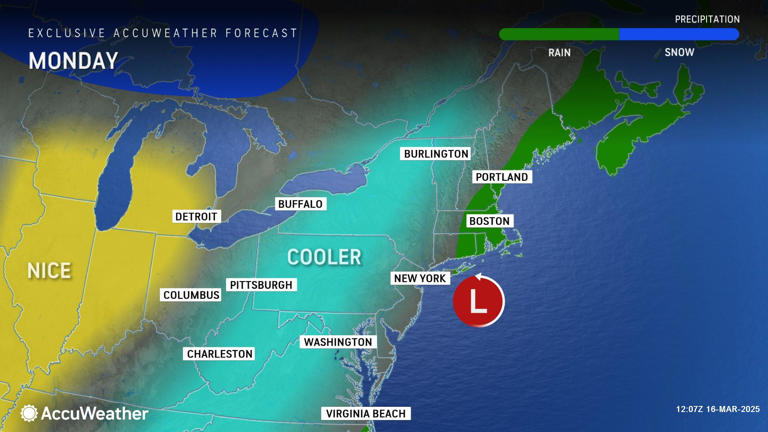 Following a record high Sunday, up and down temps in the forecast for ...