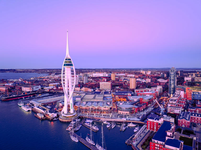 Large fight erupts at Gunwharf Quays resulting in two men being ...