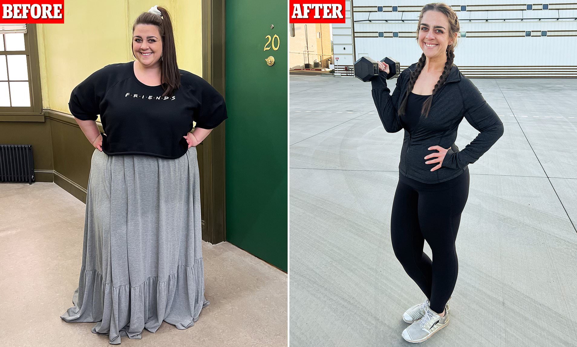 Tiny change led to jaw-dropping 14stone weight loss in 36 year-old